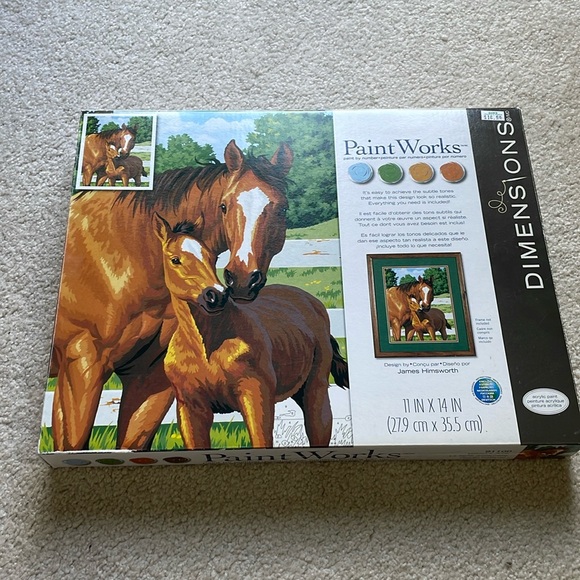 Paint Works | Toys | Dimensions Paintworks Horse Painting Kit | Poshmark